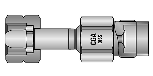 Viking InstrumentCGA Compressed Gas Service Connections - Viking Instrument