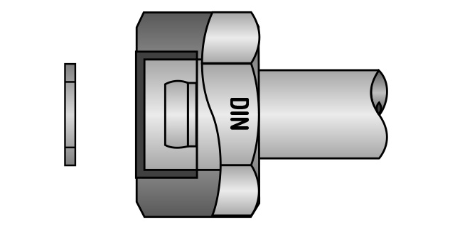 Viking InstrumentDIN Compressed Gas Service Connections - Viking Instrument